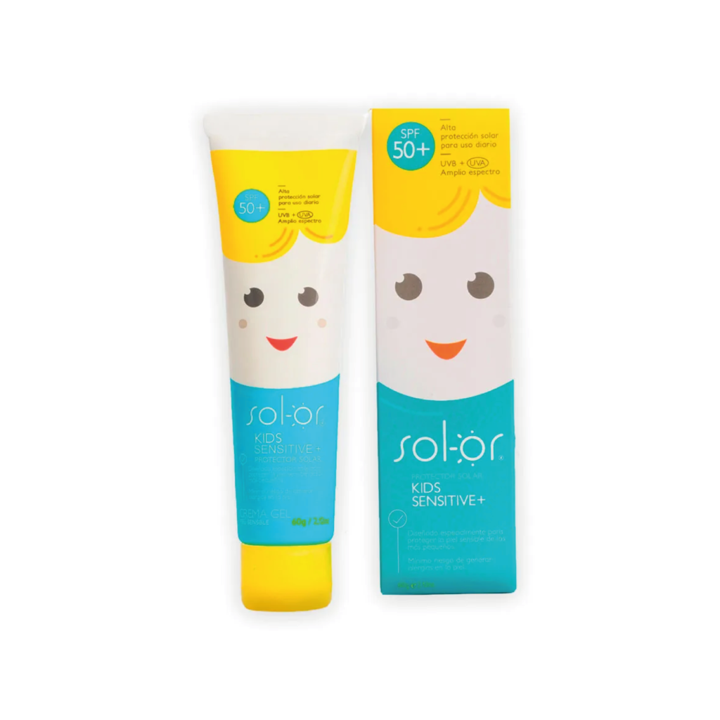 SOL OR KIDS SENSITIVE SPF 50 TUBO X 60 GR (QUIFARMA) - Droguería Ética