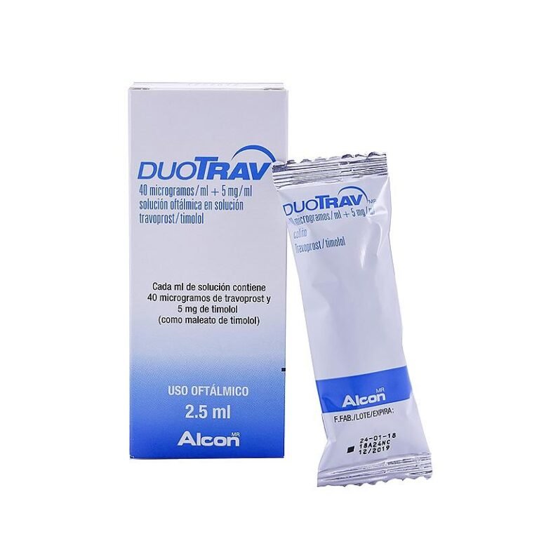DUOTRAV SOLUCION OFTALMICA FRASCO X 2.5 ML (AXON) - Droguería Ética