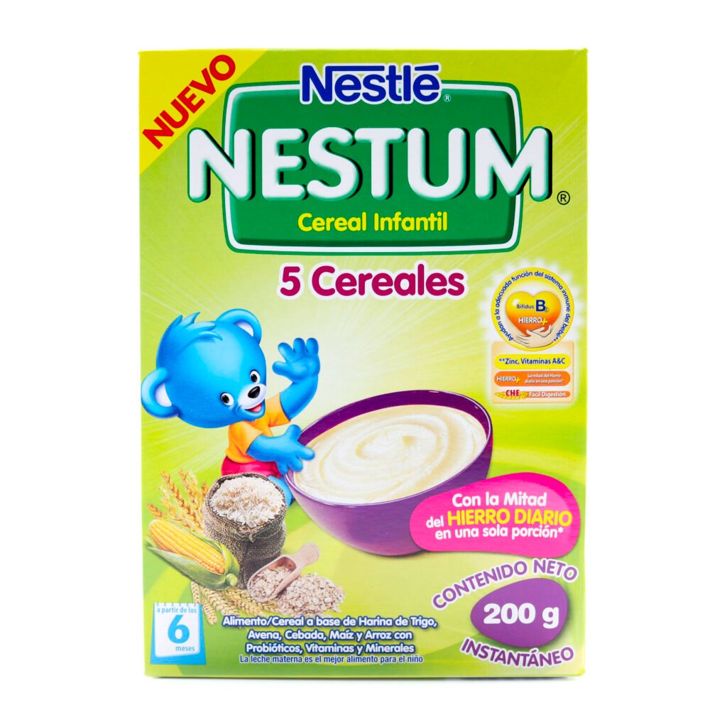 NESTUM 5 CEREALES ETAPA 2 CAJA X 200 GR (NESTLE) - Droguería Ética