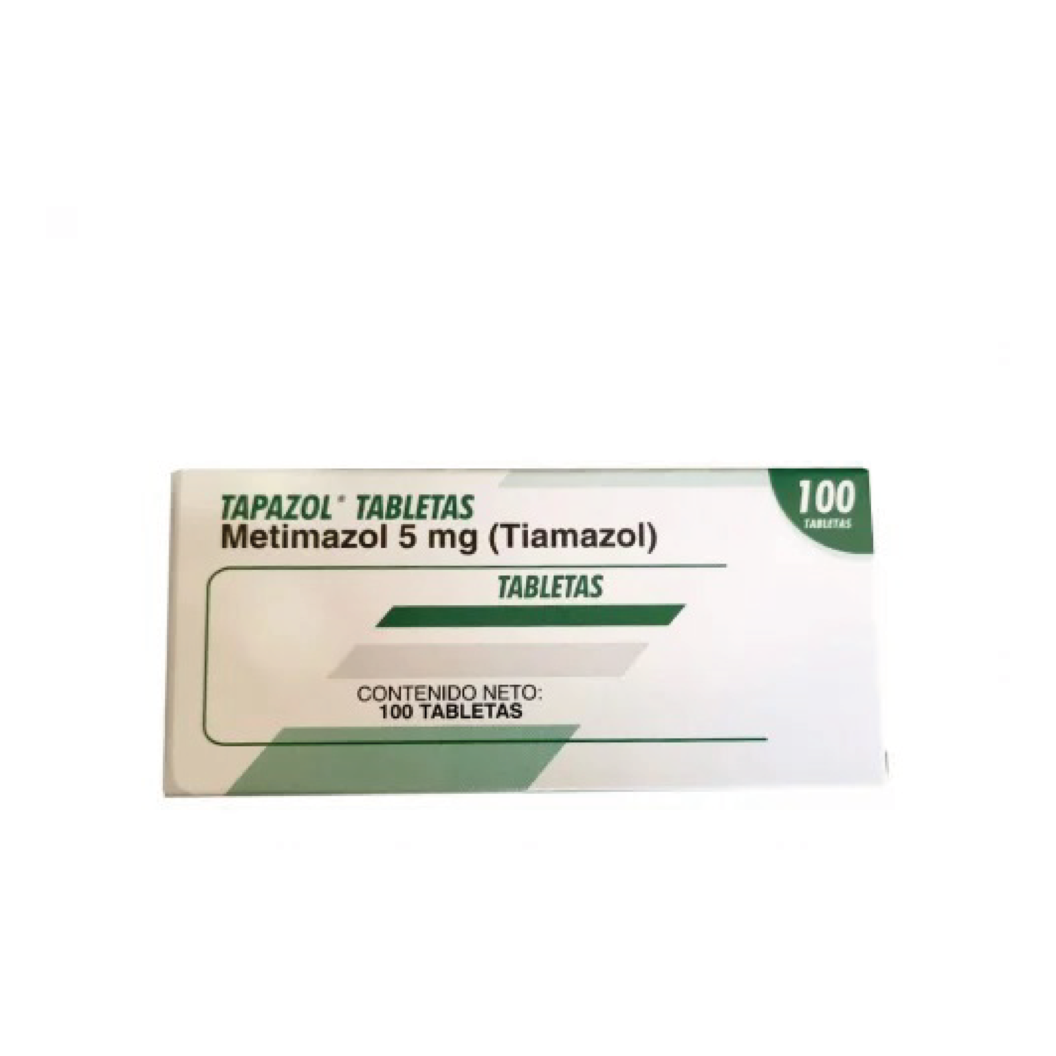 TAPAZOL 5 MG CAJA X 100 TABLETAS (GRUPO FARMA) - Droguería Ética