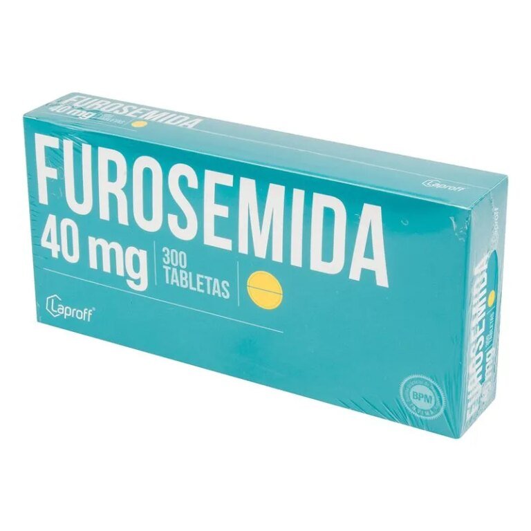 FUROSEMIDA 40 MGCAJA X 300 TABLETAS (LAPROFF) - Droguería Ética