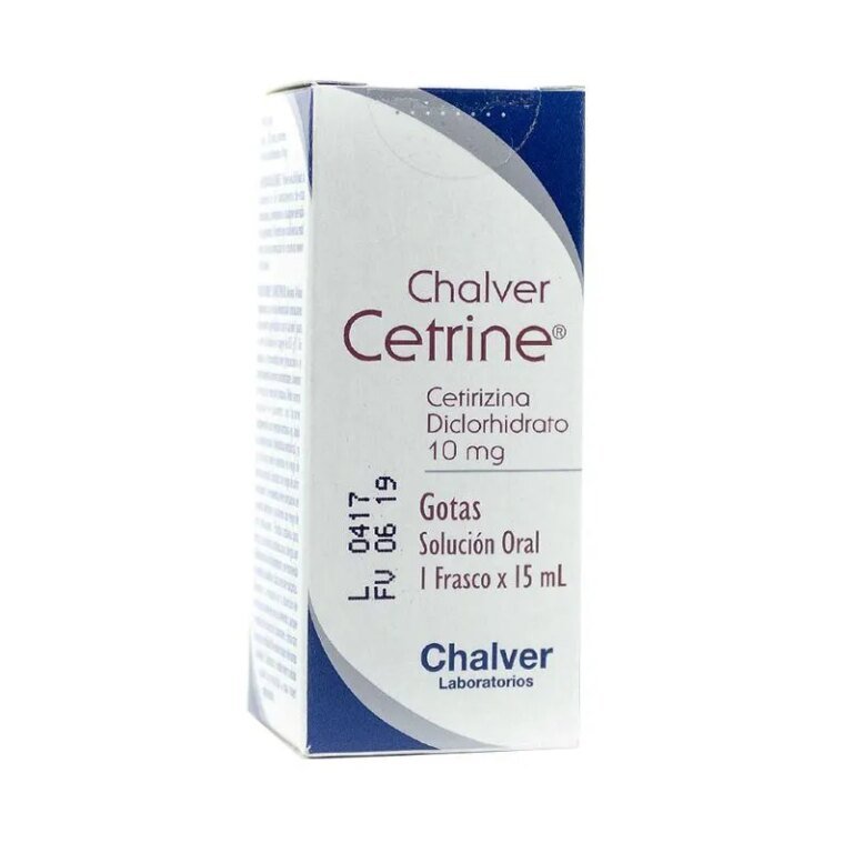 CETRINE GOTAS FRASCO X 15 ML (CHALVER) - Droguería Ética