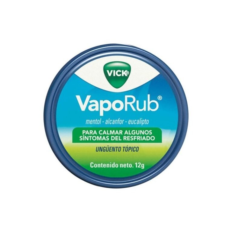 VICK VAPORUB UNGUENTO CAJA X 12 GR (PROCTER) - Droguería Ética