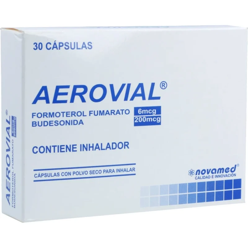 AEROVIAL CAJA X 30 CAPSULAS (NOVAMED) - Droguería Ética