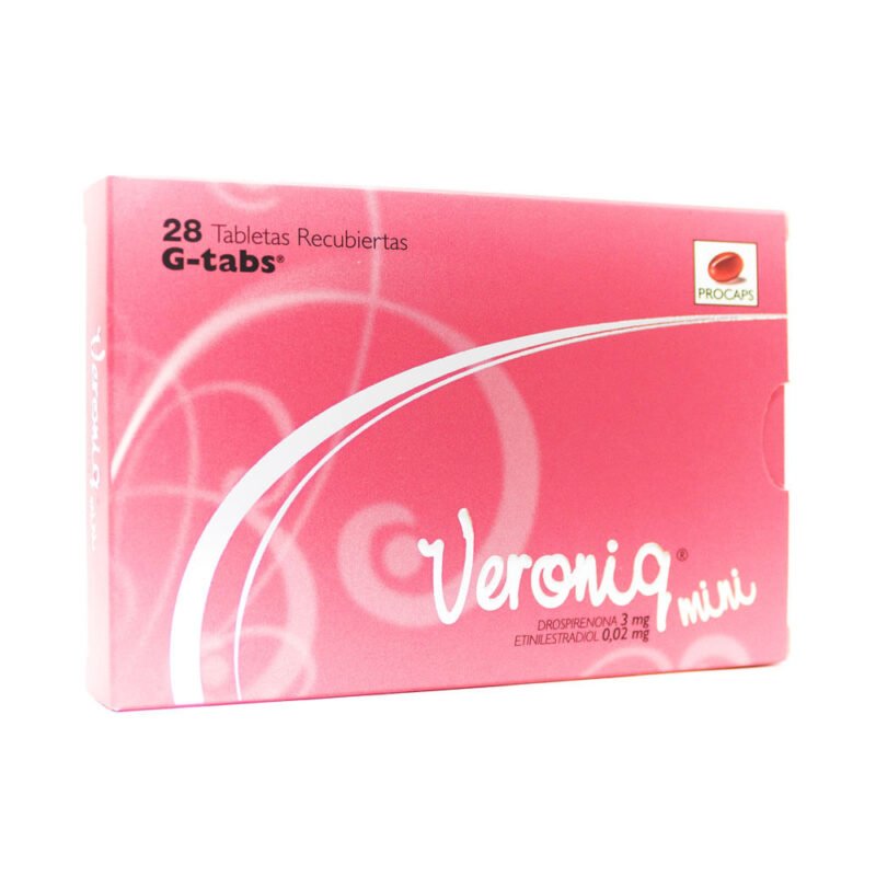VERONIQ MINI CAJA X 28 TABLETAS (PROCAPS) - Droguería Ética